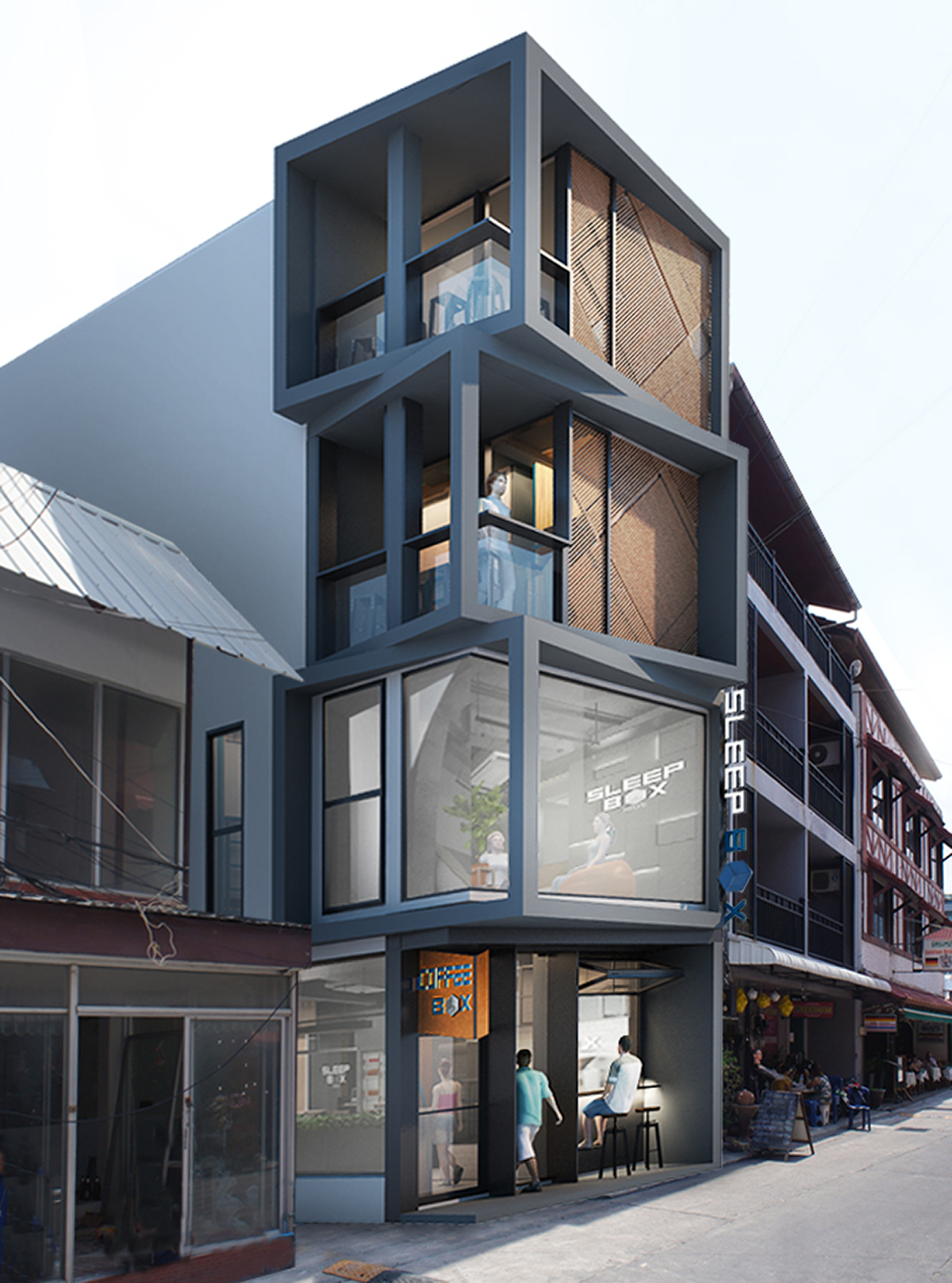 Reservation - Sleep Box Patong Hostel